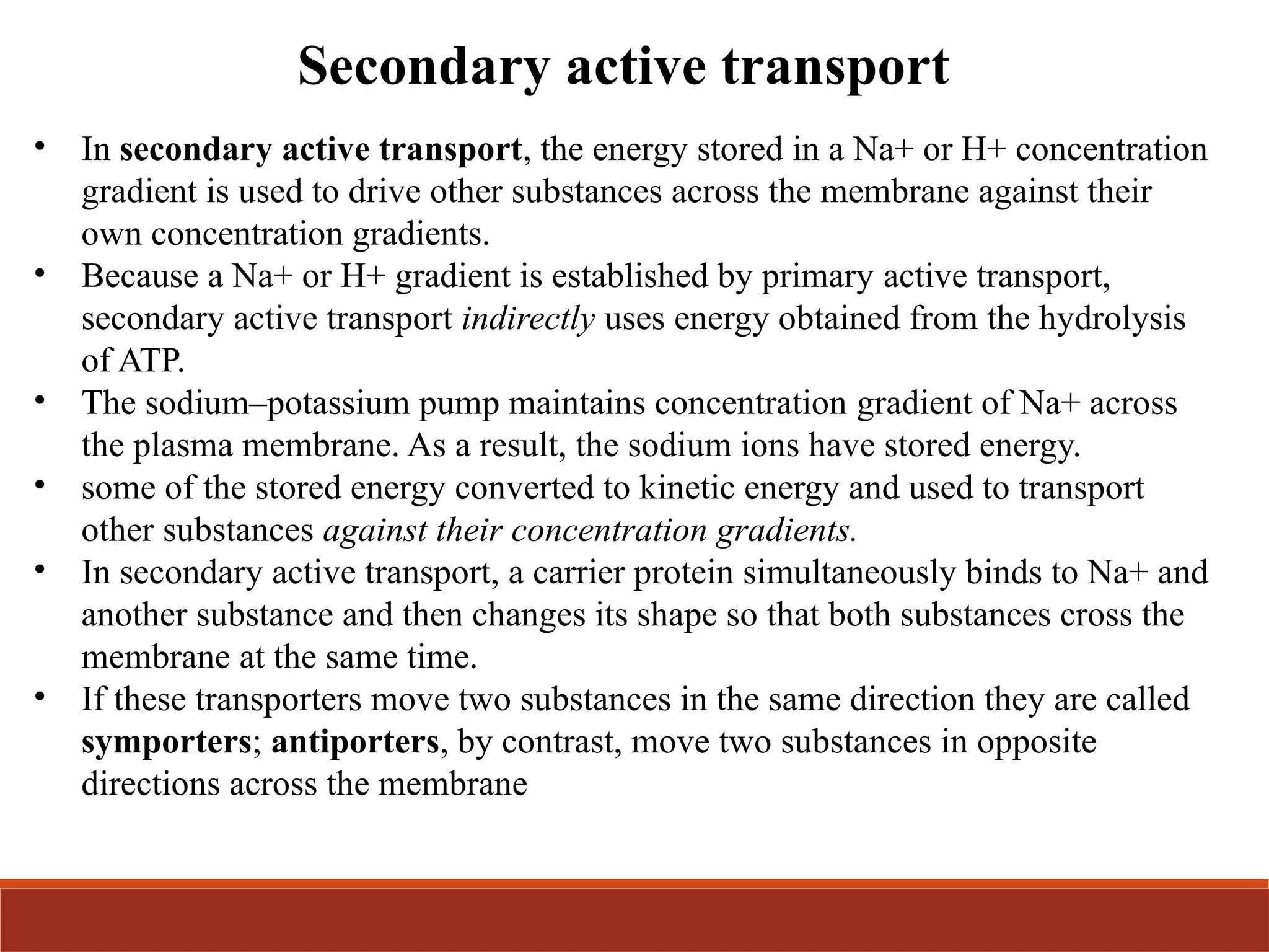 Transport system - Active transport, Passive transport .pptx