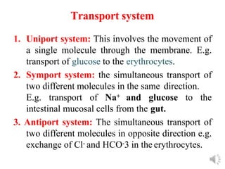 Plasma membrane and_transport system | PPT | Free Download