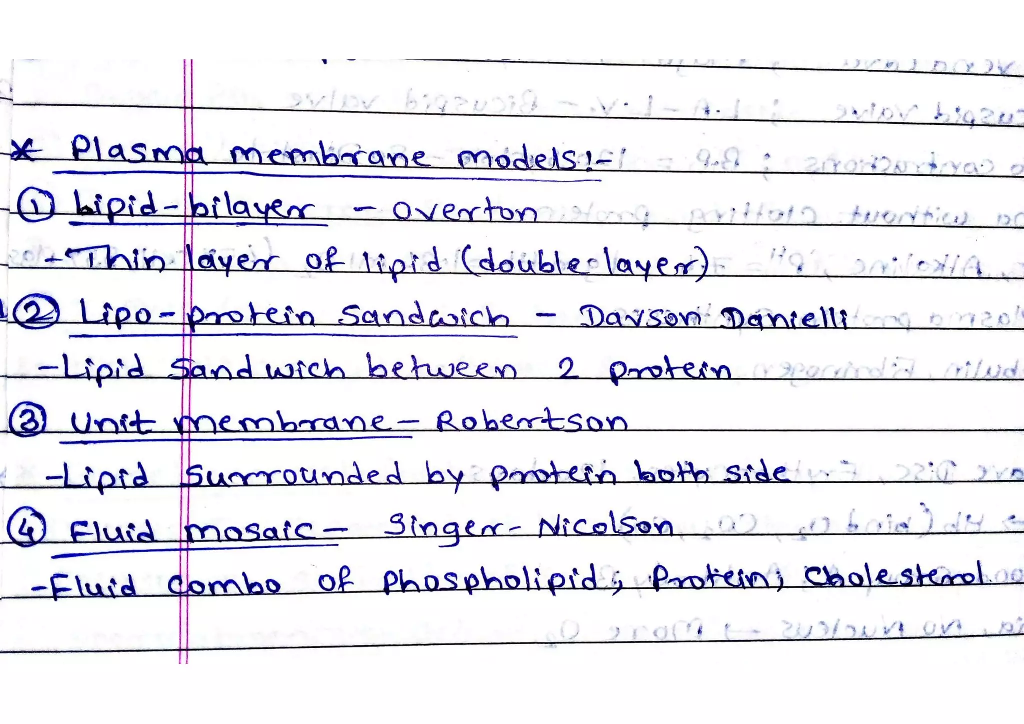 Plasma Membrane Models | PDF