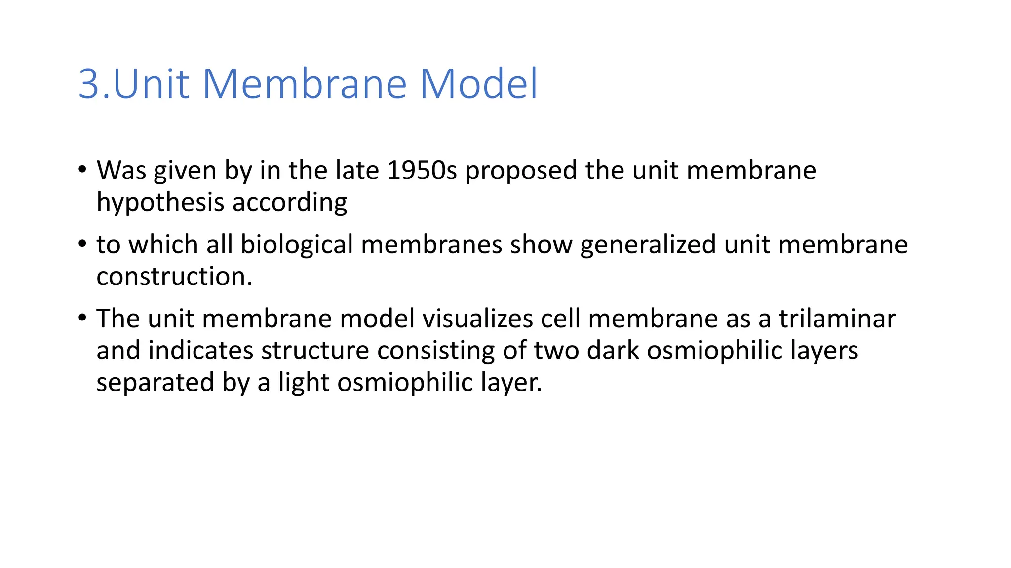 cell biology: Plasma Membrane models.pptx