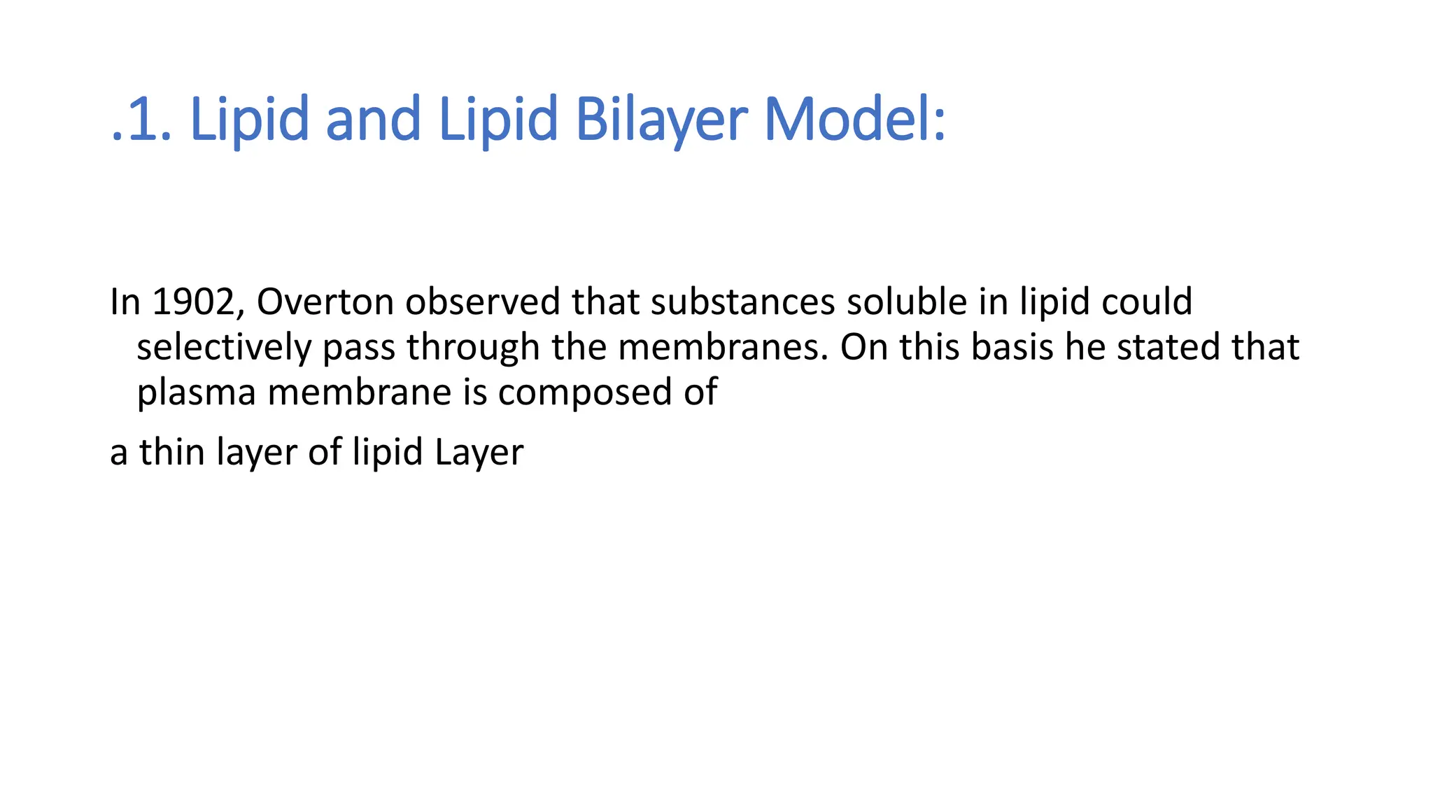 cell biology: Plasma Membrane models.pptx