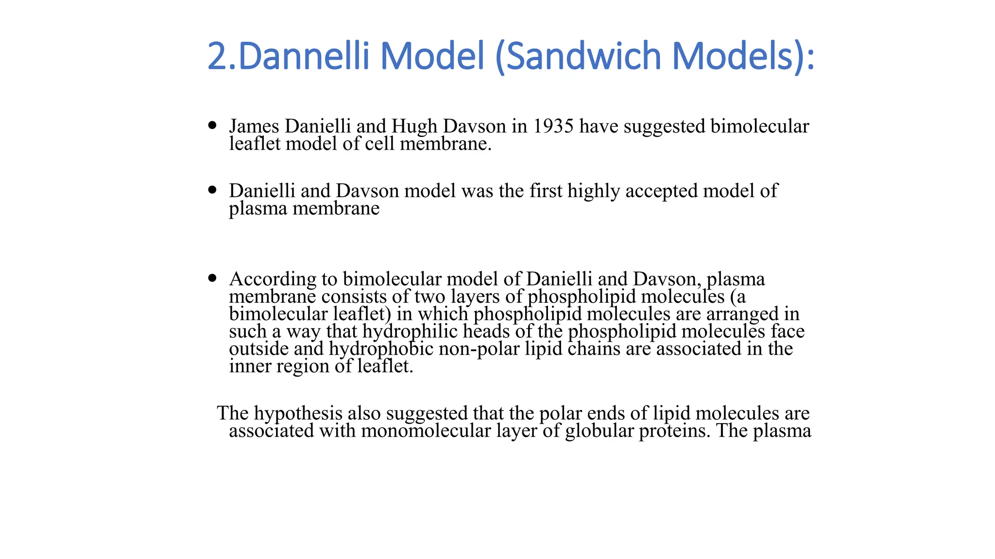 cell biology: Plasma Membrane models.pptx