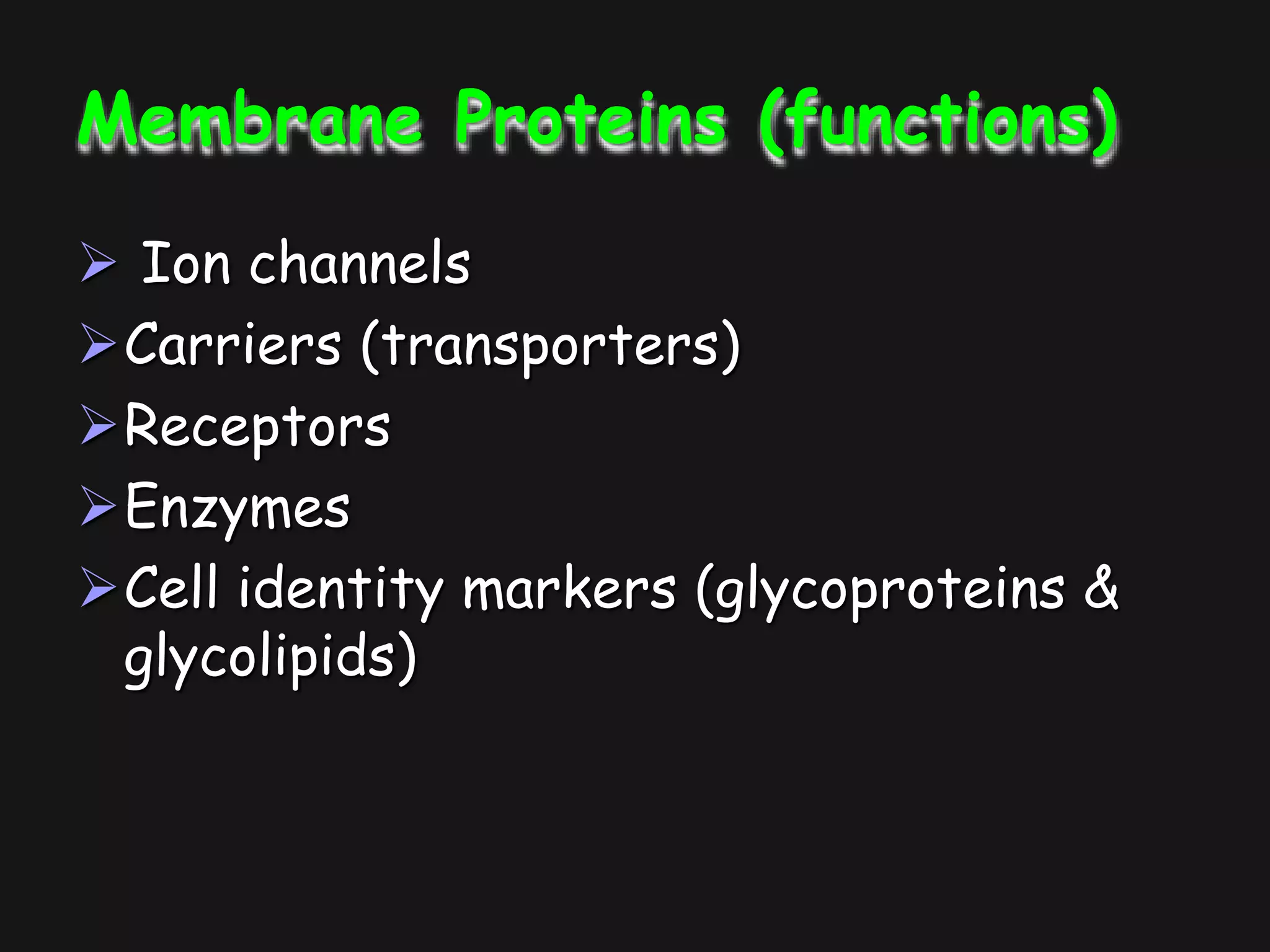 Plasma membrane - | PPSX