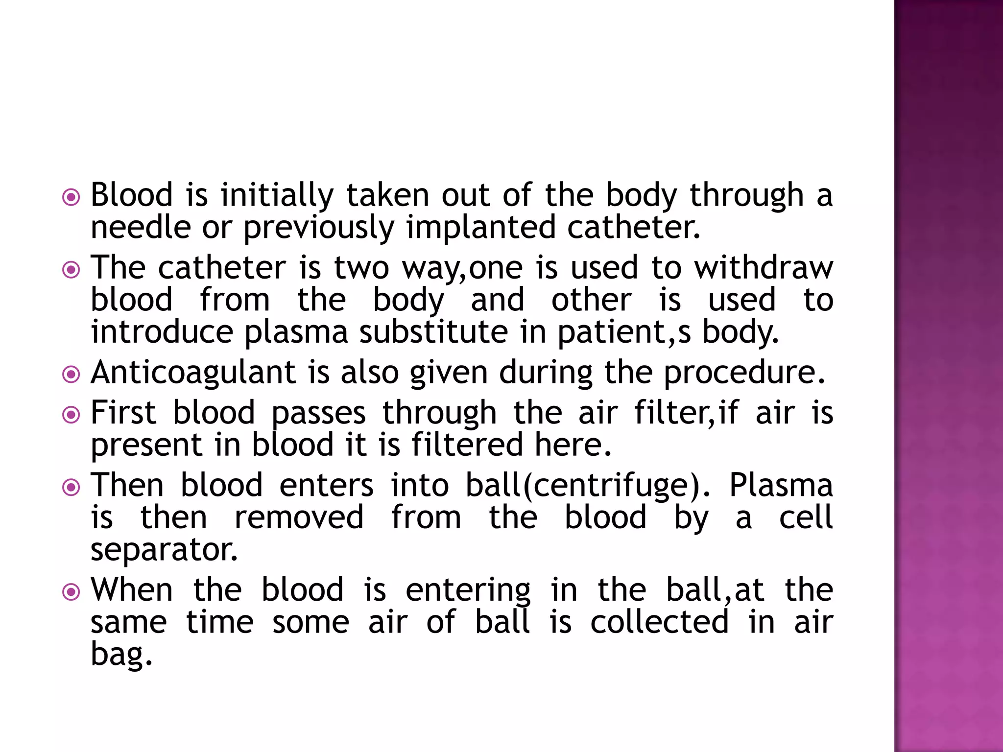 Plasmapheresis | PPTX