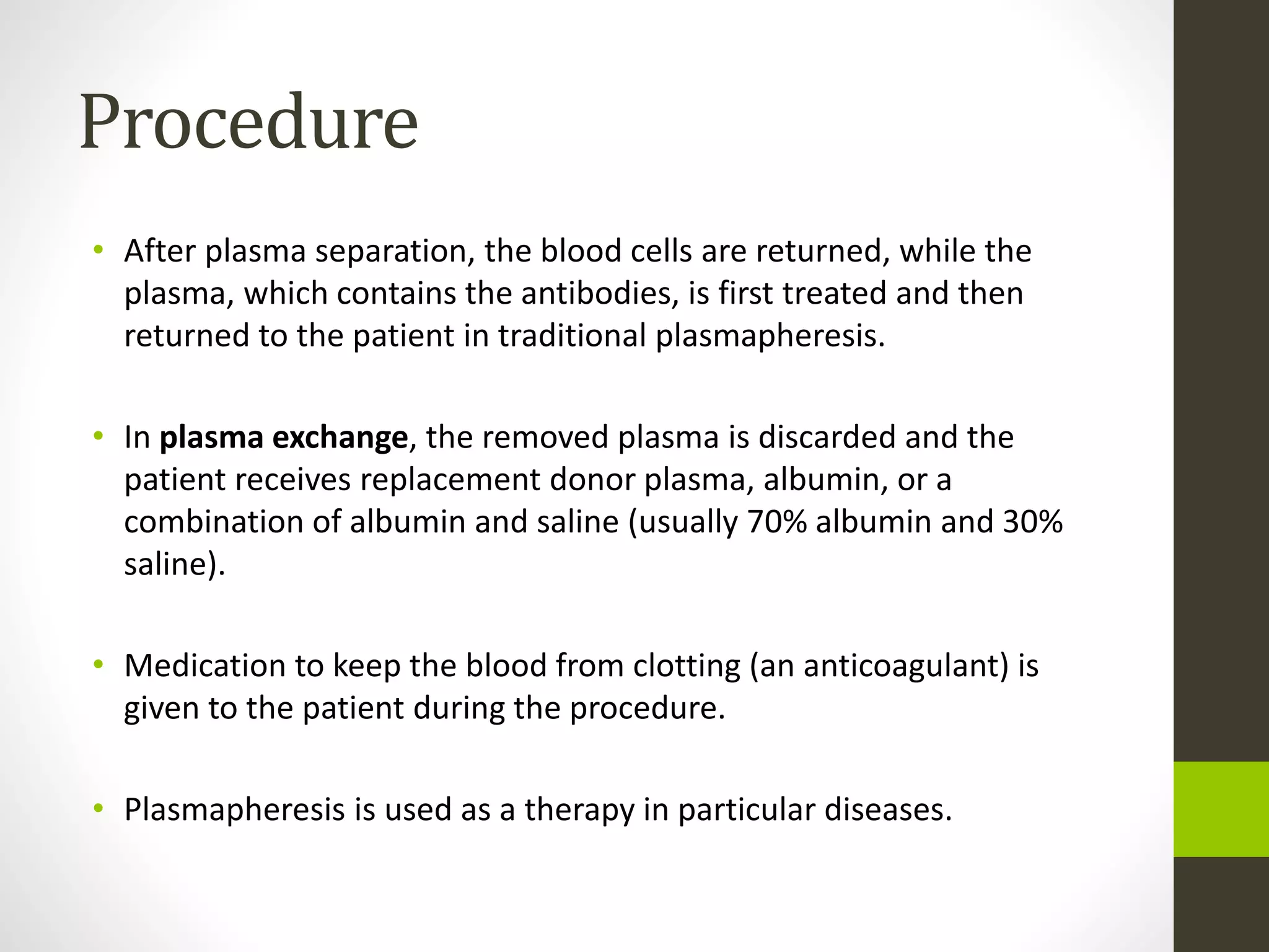 Plasmapheresis | PPTX