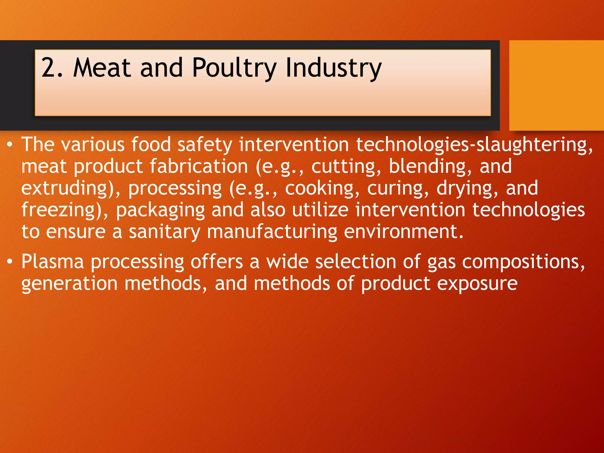 Cold Plasma processing | PPTX