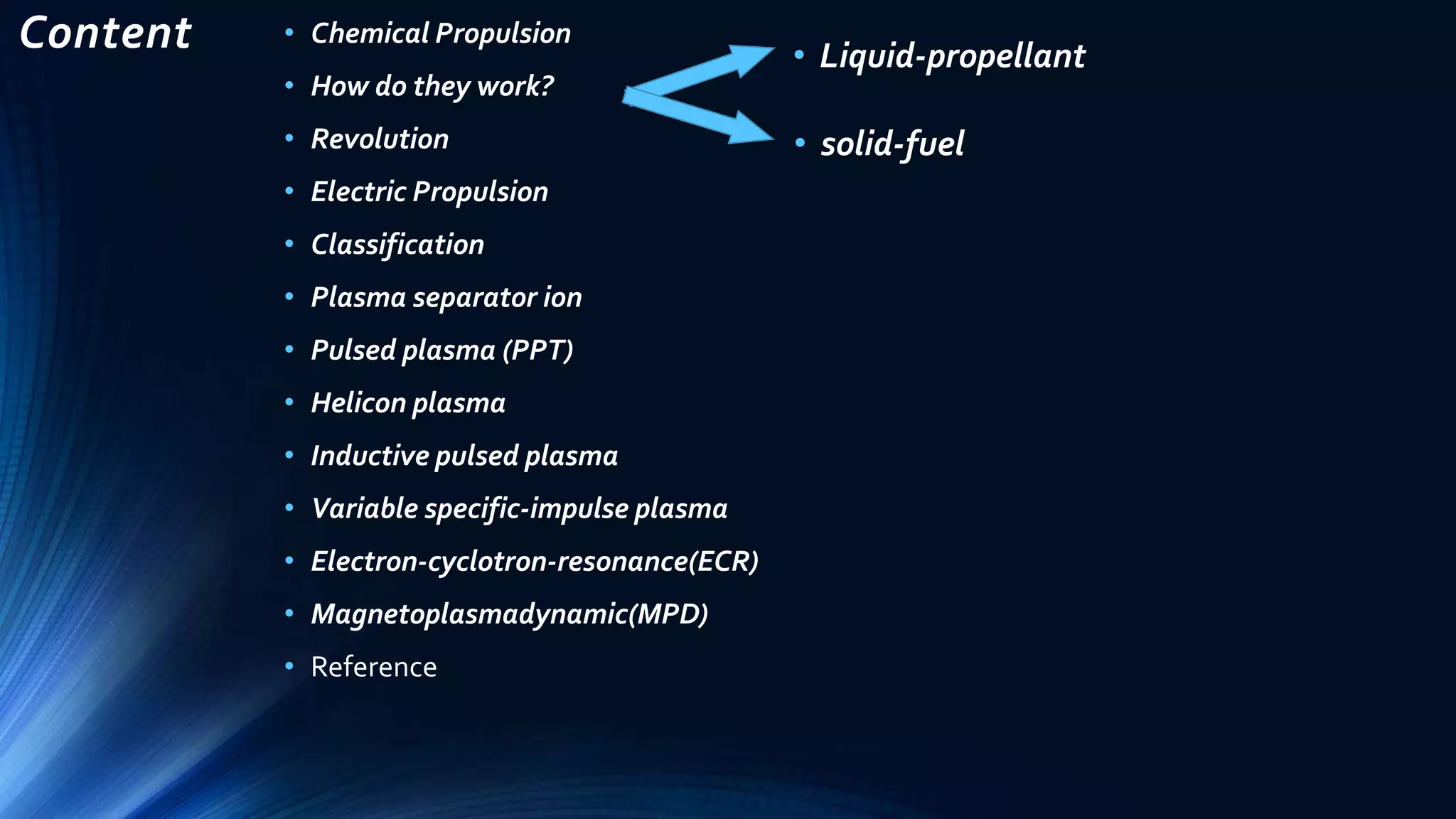 Plasma propulsion | PPTX