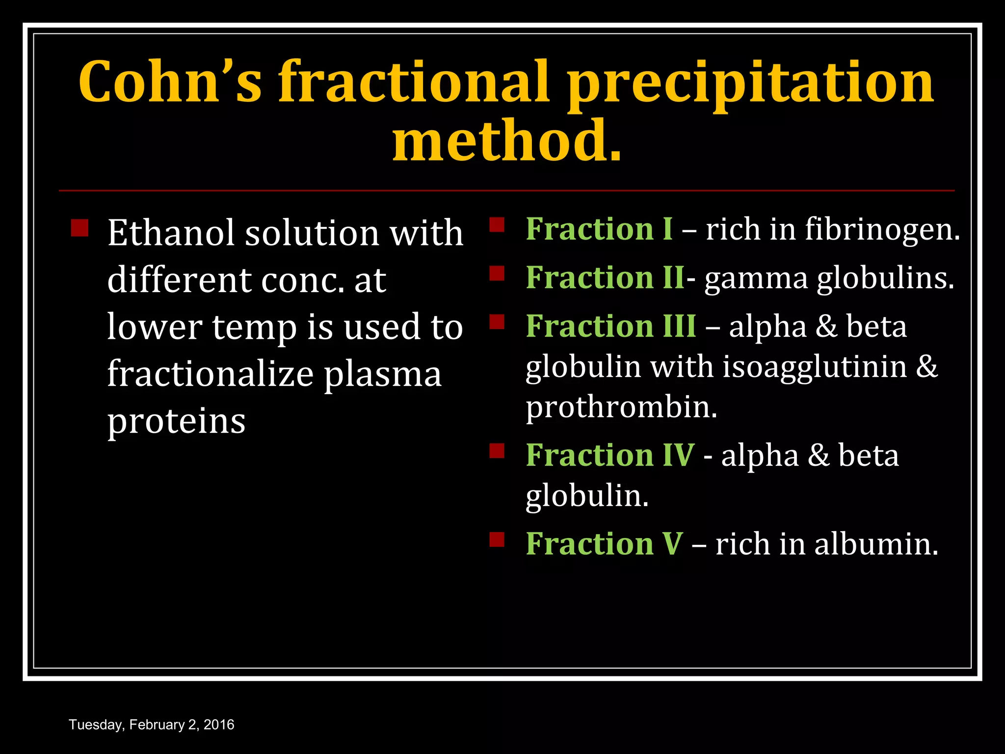 Plasma proteins | PPT