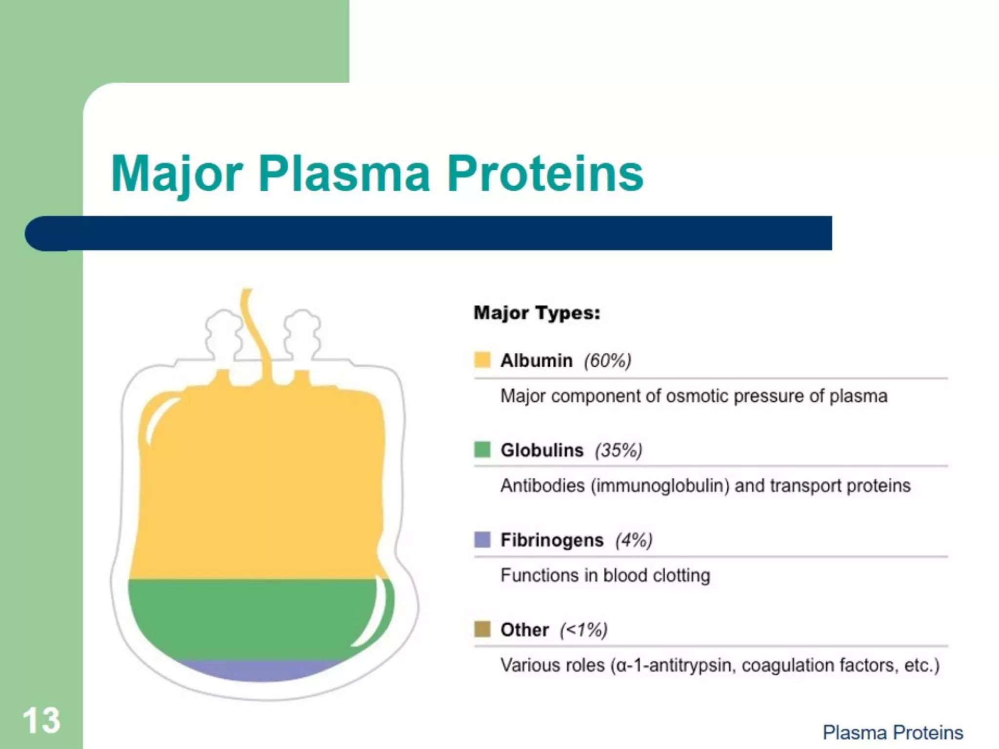 Plasma Proteins (Biochemistry) | PDF