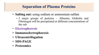veterinary physiology and biochemistry Plasma Proteins.pptx
