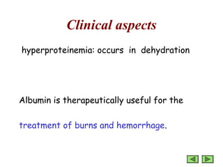 Plasma Proteins presentation for university | PPT