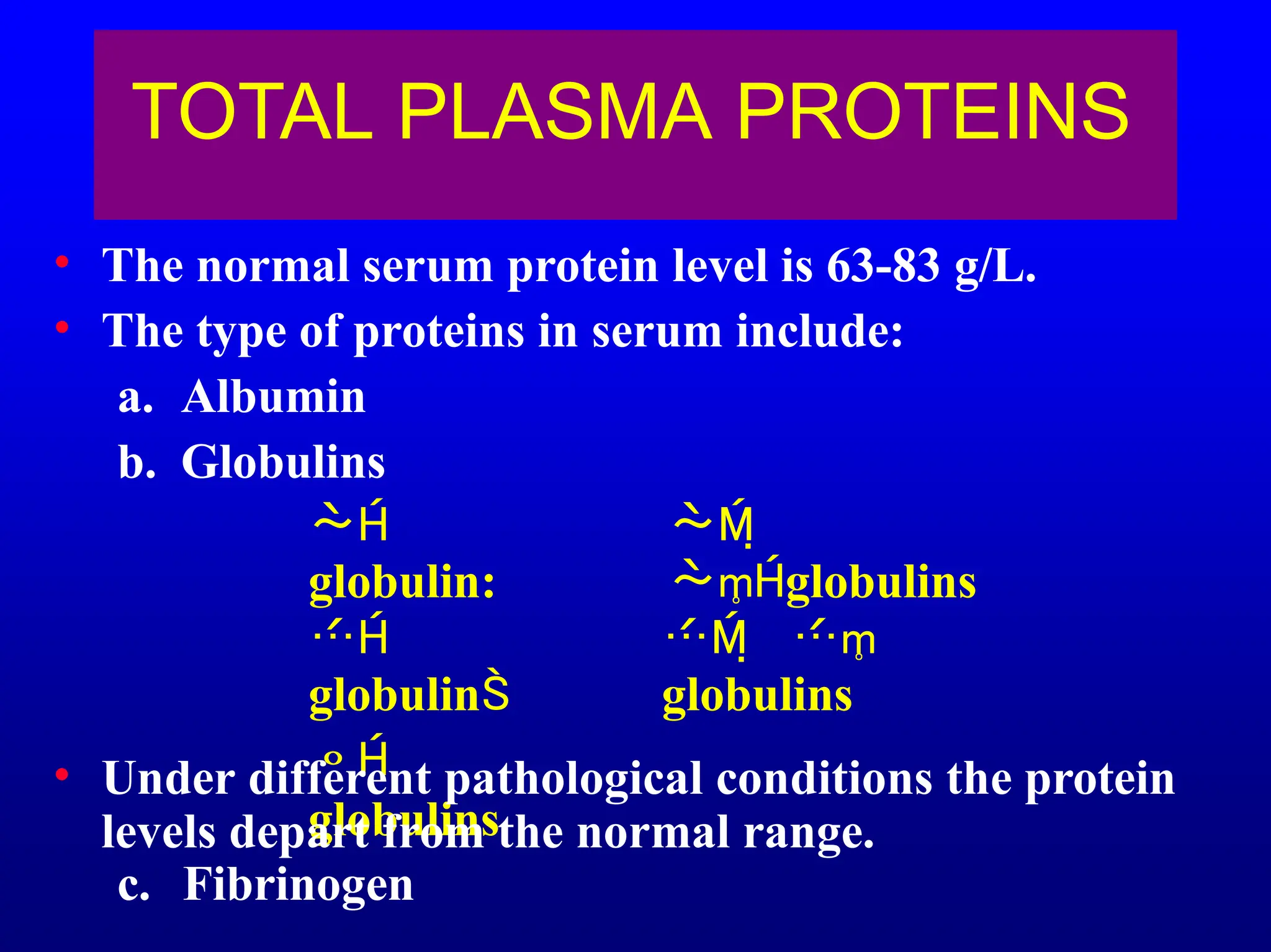 Plasma proteins functions electroforesis - Copy.pptx