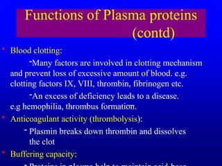 Plasma proteins functions electroforesis - Copy.pptx
