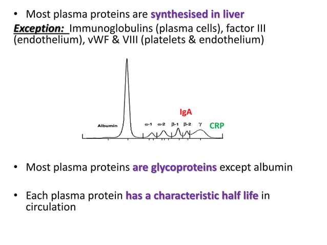 plasma proteins, classification and functions.pptx | Blood Disorders ...