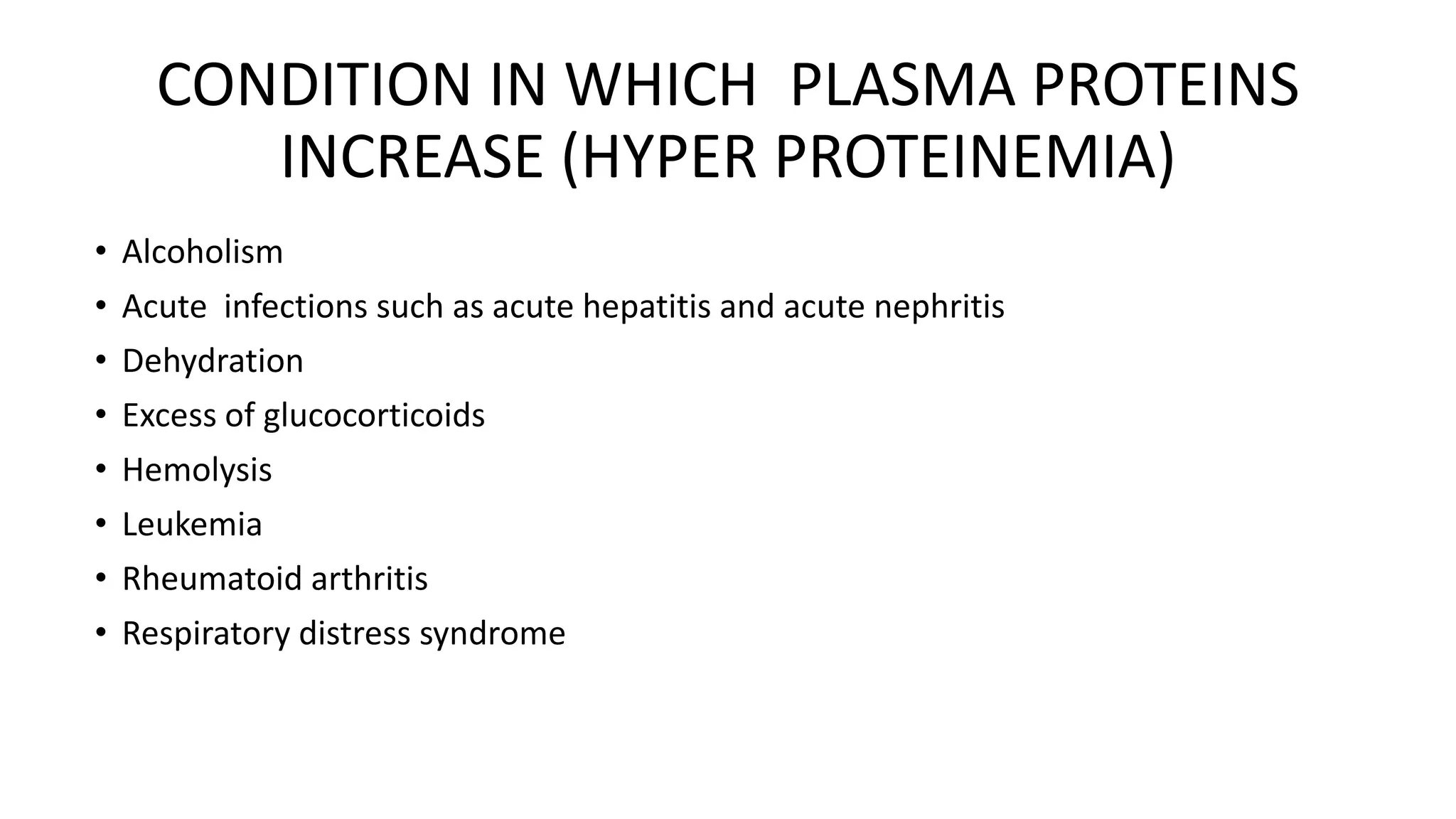 Plasmaproteins_types functions clinical importance | PPT