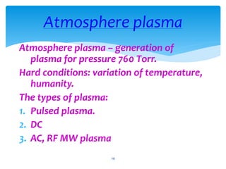 Plasma science and applications 2013 | PDF