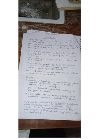 Plasma Membrane & its Composition Detailed Notes for B.Sc. & M.Sc ...