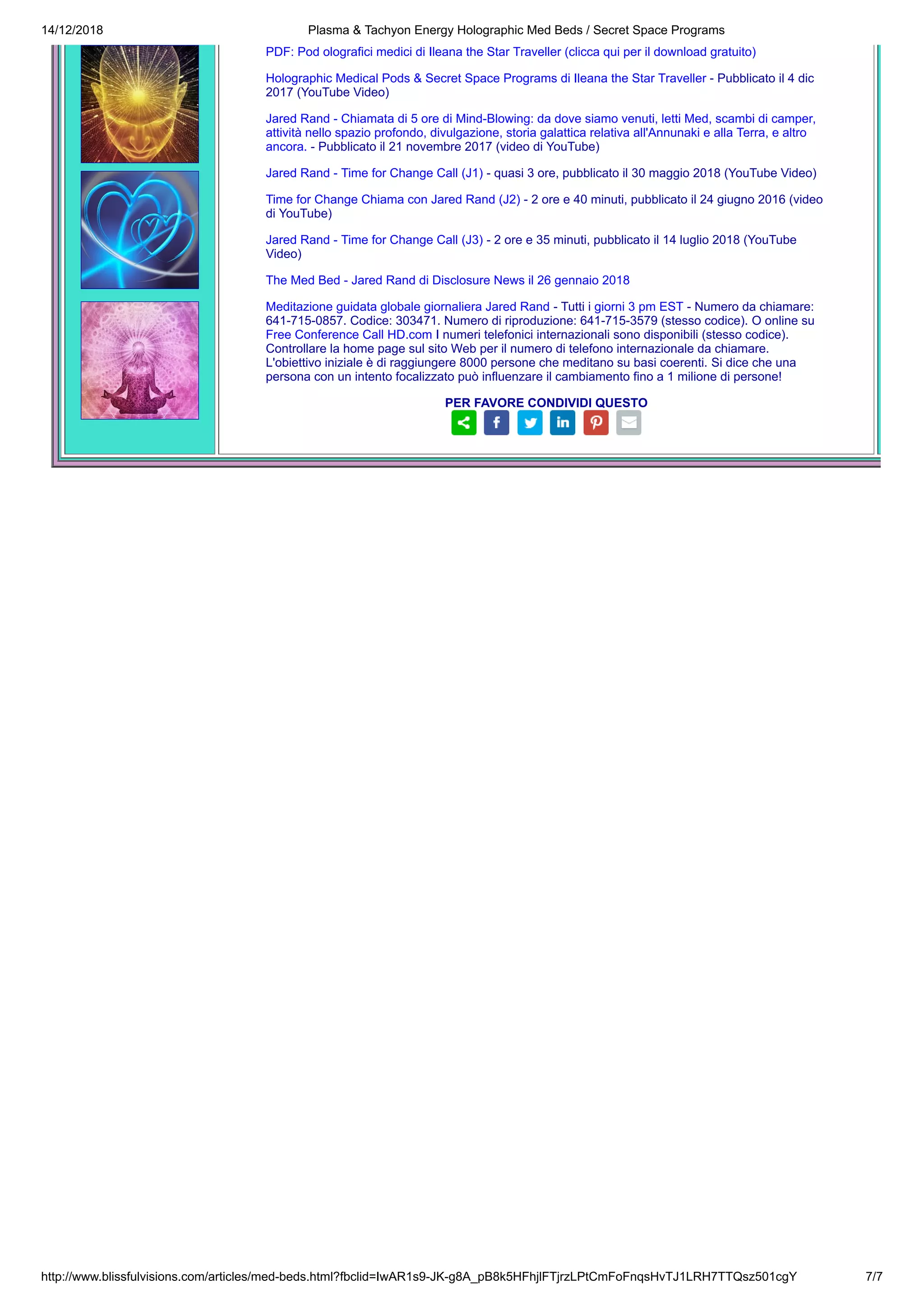 Plasma & tachyon energy holographic med beds secret space programs | PDF