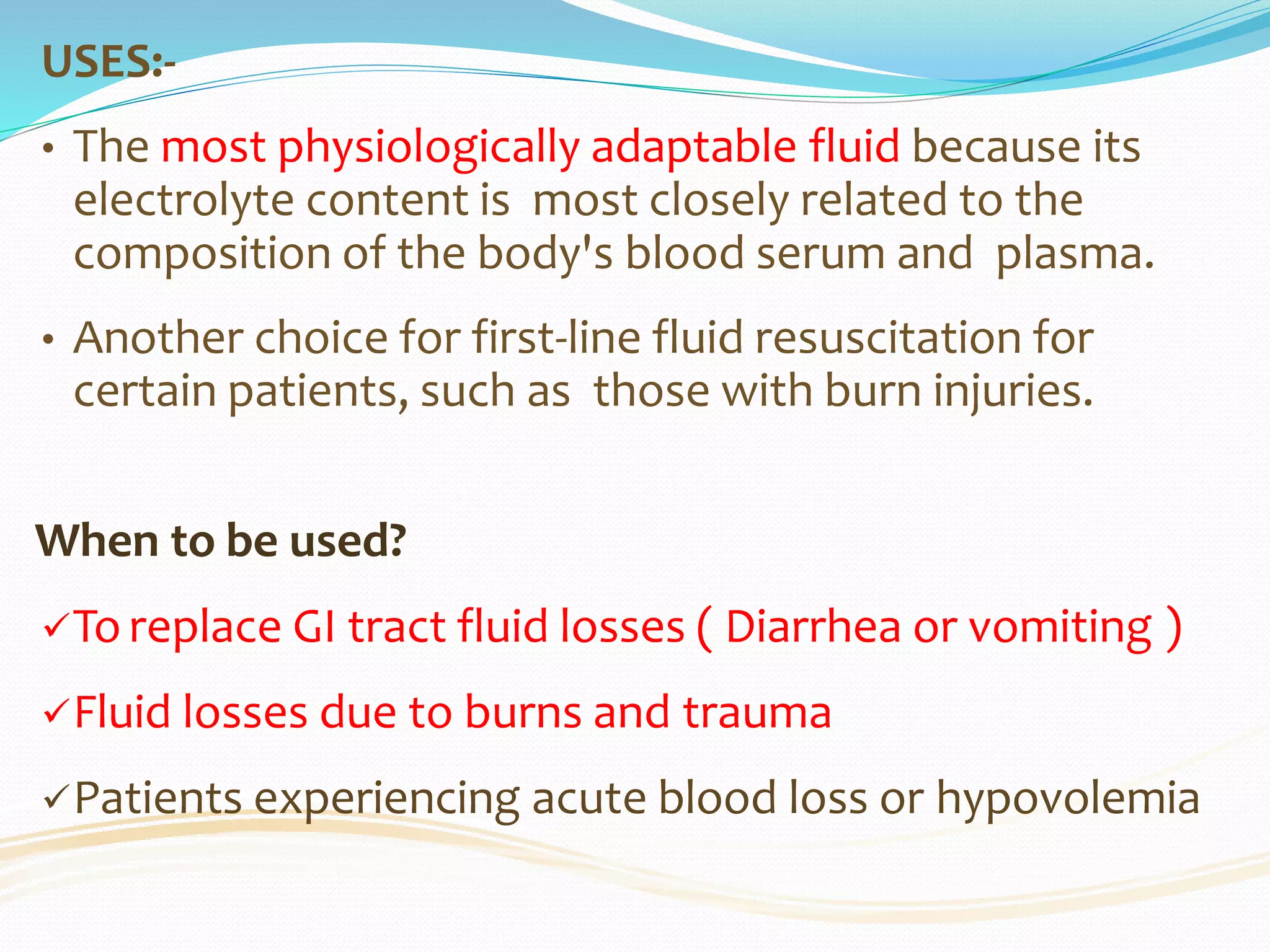 Plasma volume expanders | PPTX