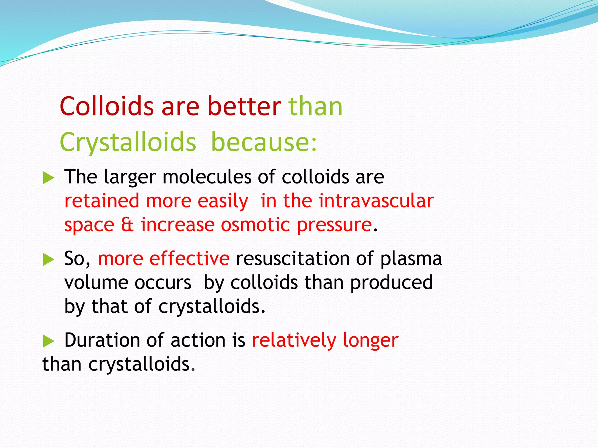 Plasma volume expanders | PPTX