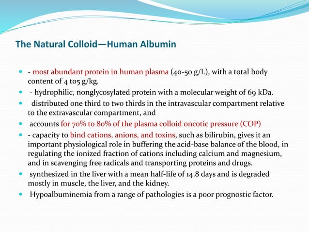 Plasma volume expanders | PPTX