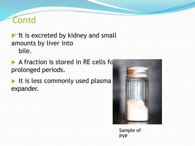 Plasma volume expanders | PPTX