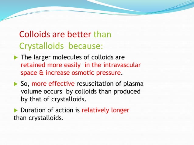 Plasma volume expanders | PPTX