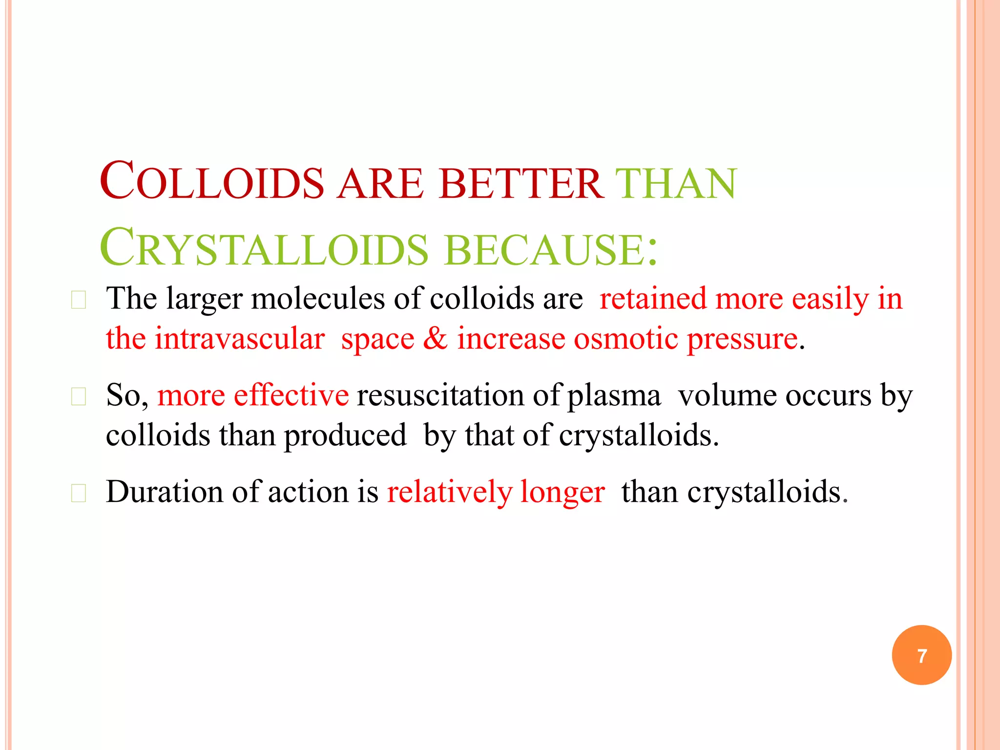 Plasma volume expanders | PPTX