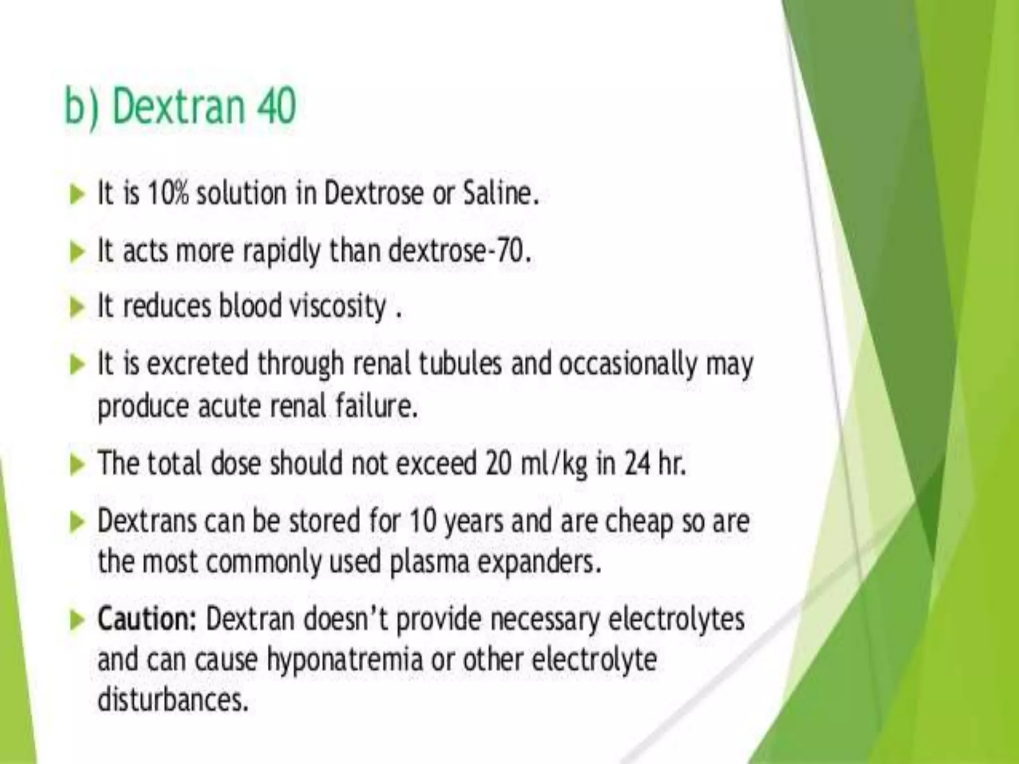 Plasma volume expander | PPTX