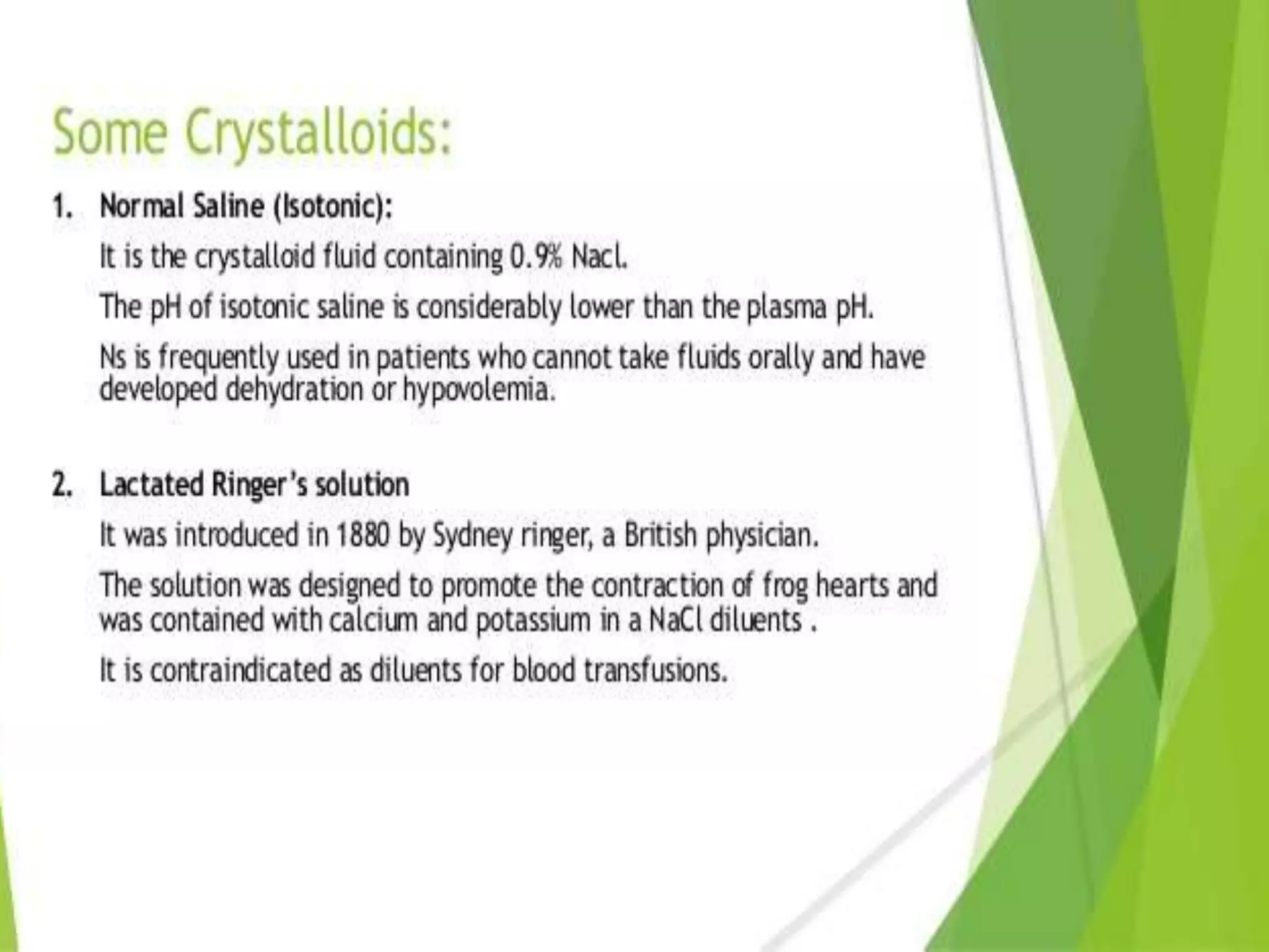 Plasma volume expander | PPTX