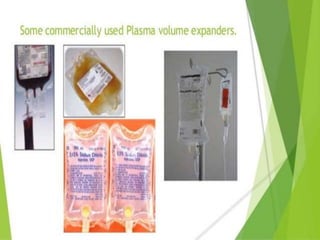 Plasma volume expander | PPTX