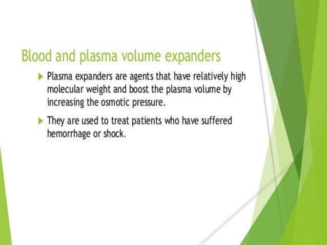 PLASMA VOLUME EXPANDER TOPIC 10.pptx