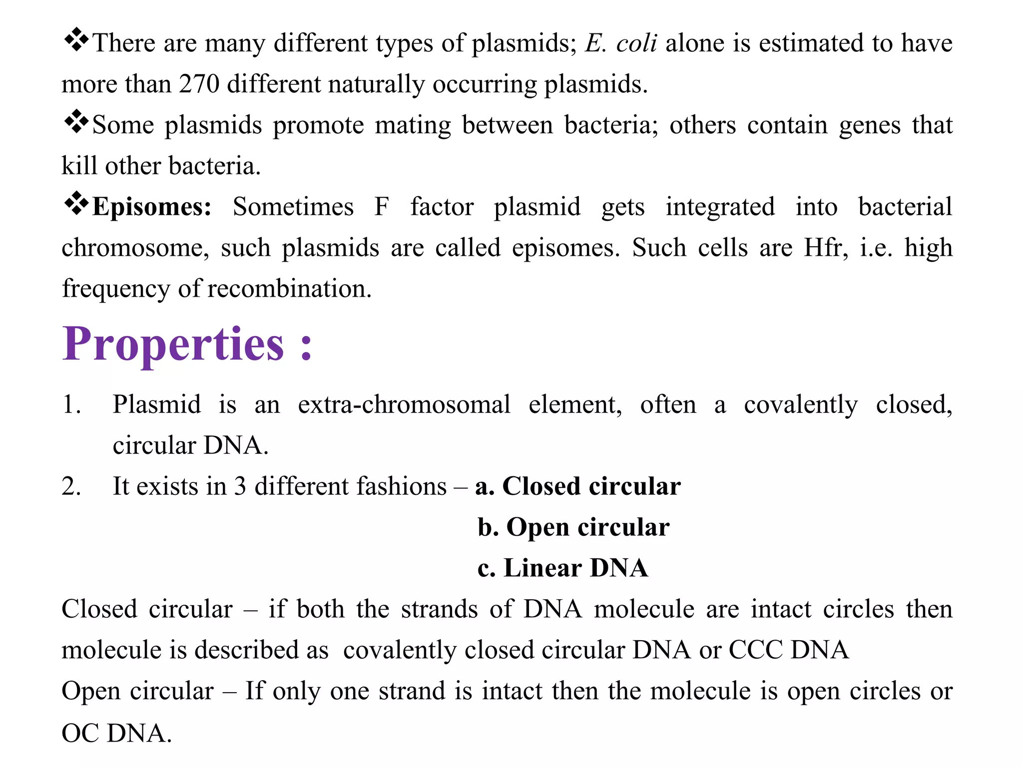 Plasmid genetics | PPTX