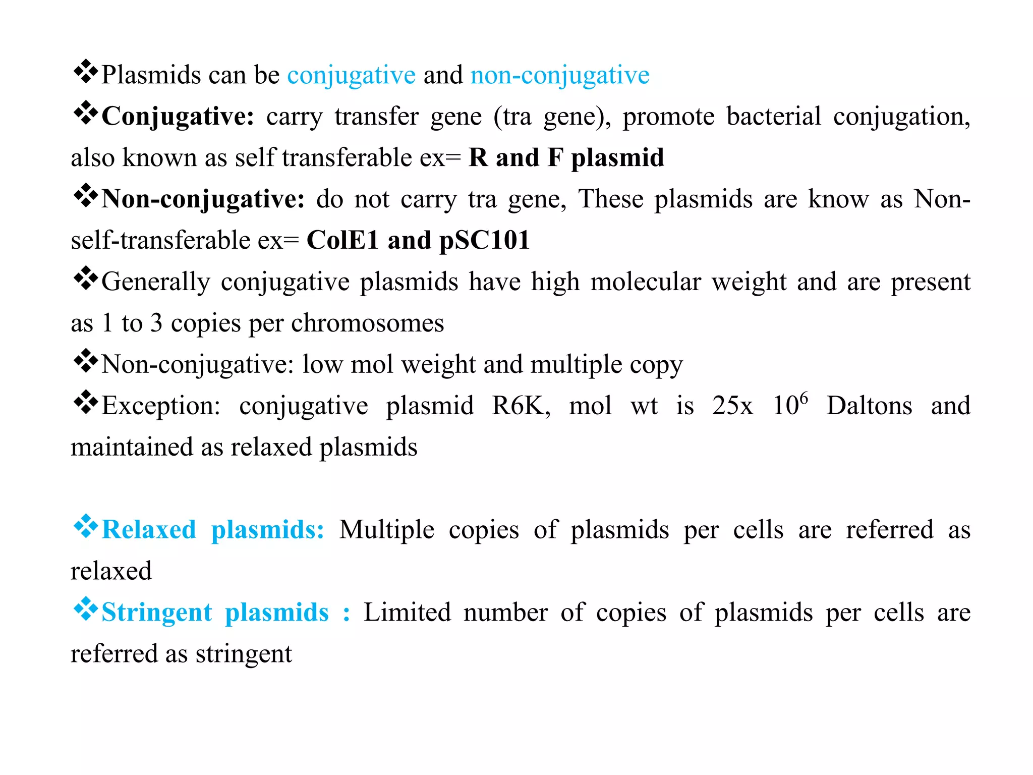 Plasmid genetics | PPTX