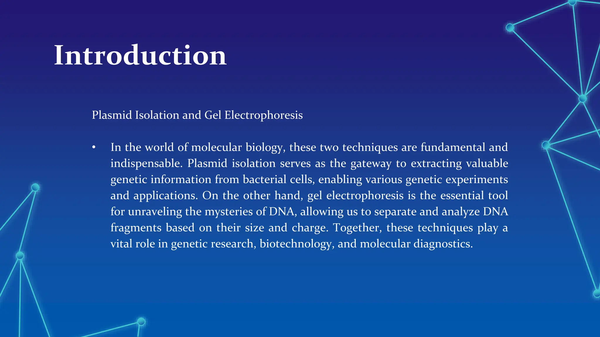 Plasmid Isolation And Gel Electrophoresis.pptx