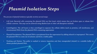 Plasmid Isolation And Gel Electrophoresis.pptx