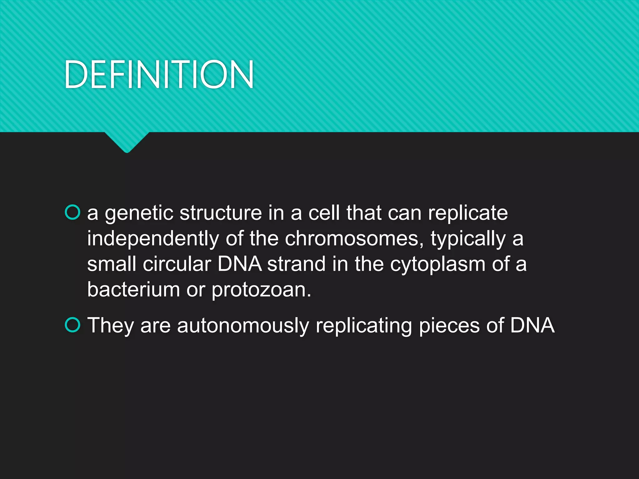 Plasmid replication -methods & types | PPTX