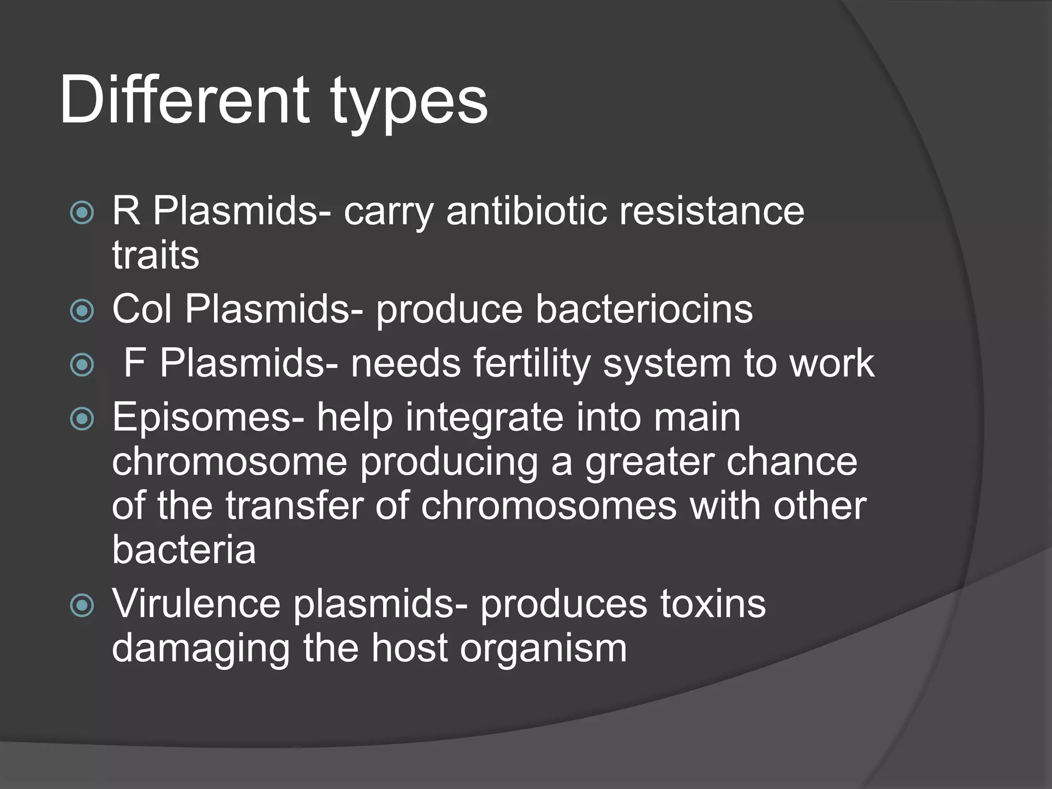 Plasmids | PPT