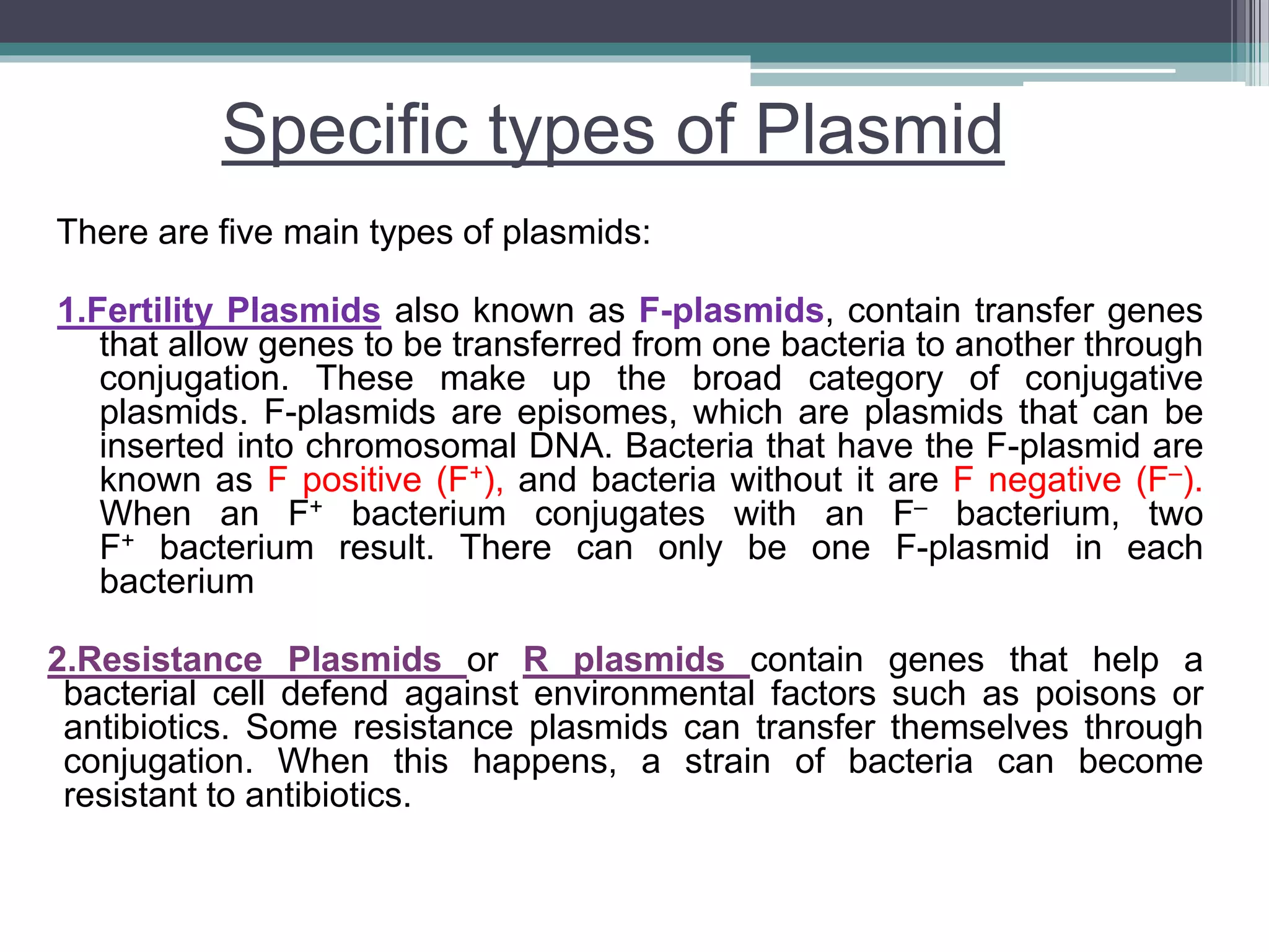 Plasmid | PPTX