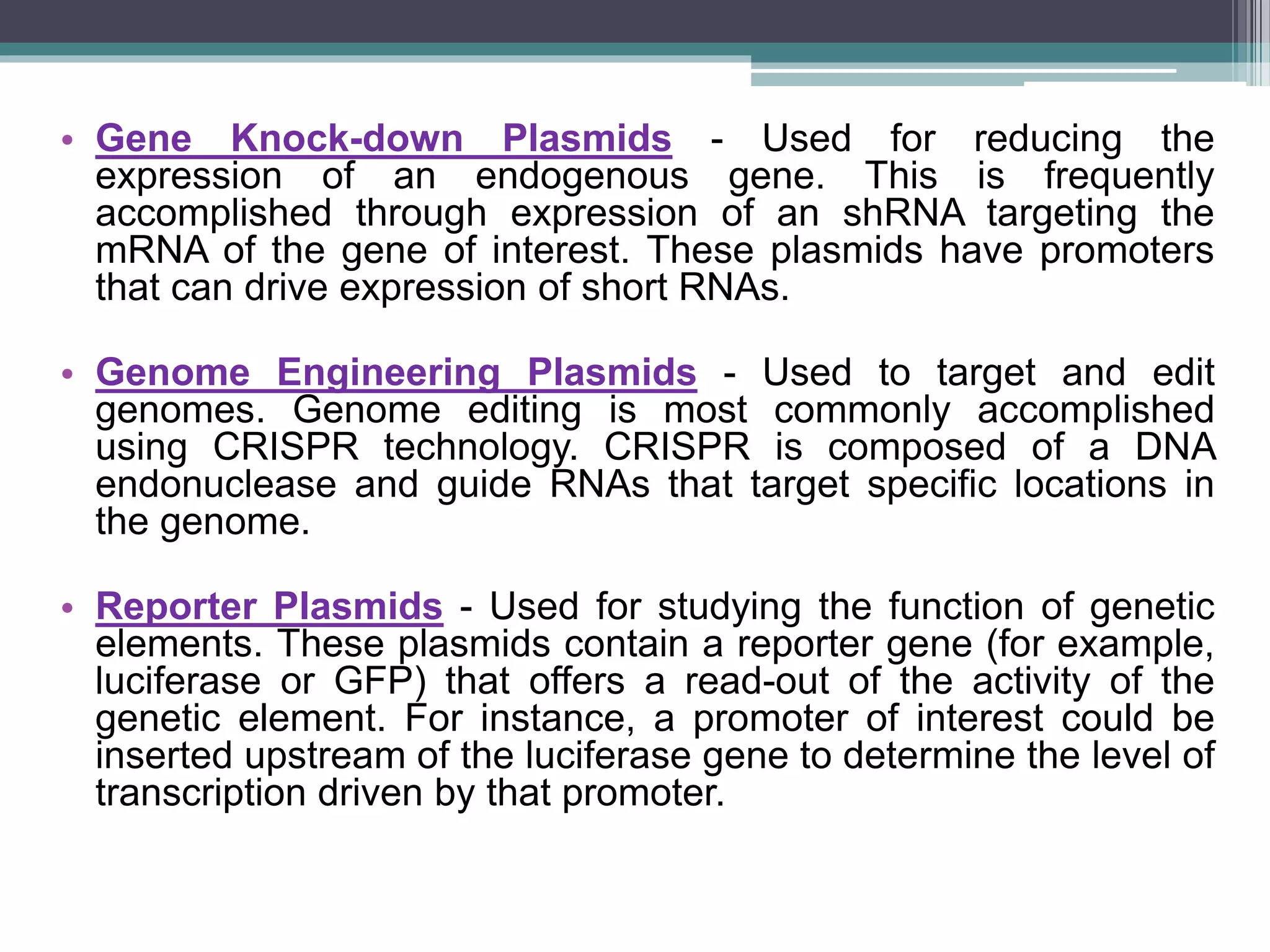 Plasmid | PPTX