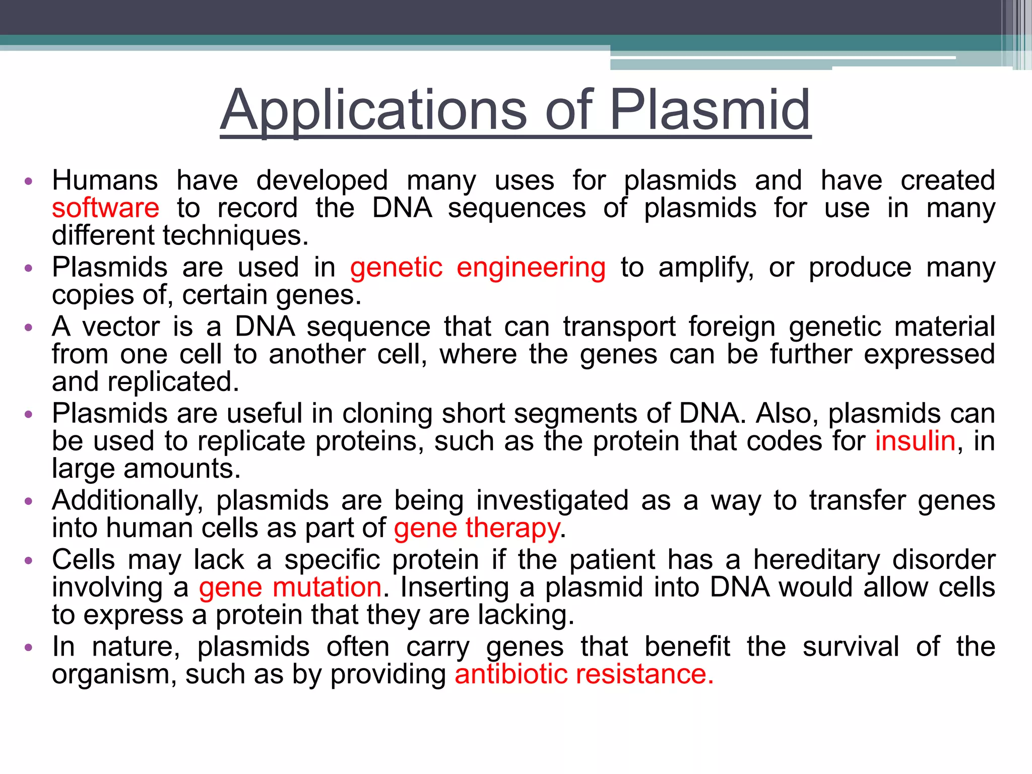 Plasmid | PPTX