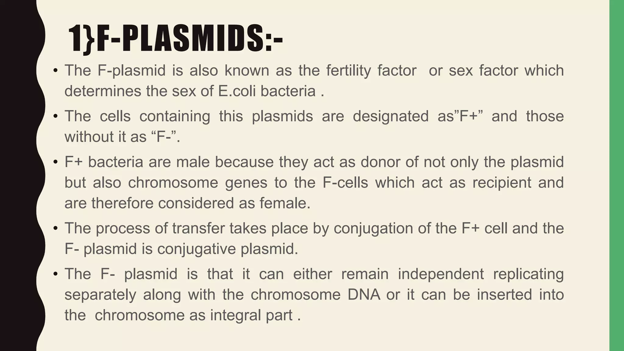 Plasmids | PPTX