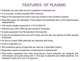 Plasmids(microbiology) | PPTX