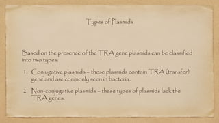 Plasmids-Structure,Types & Functrions.pptx