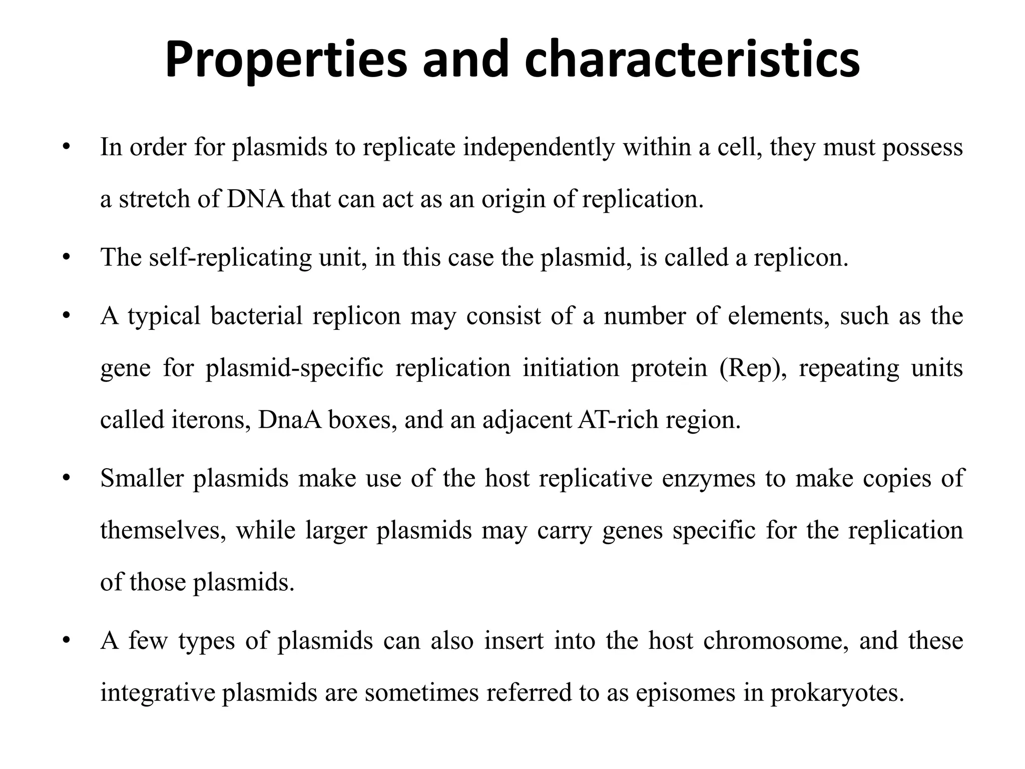 Plasmids and their features for genetic engineering | PPT