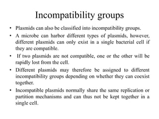 Plasmids and their features for genetic engineering | PPT