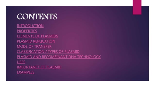 Plasmids Pptx