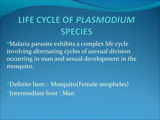Plasmodium species | PPT