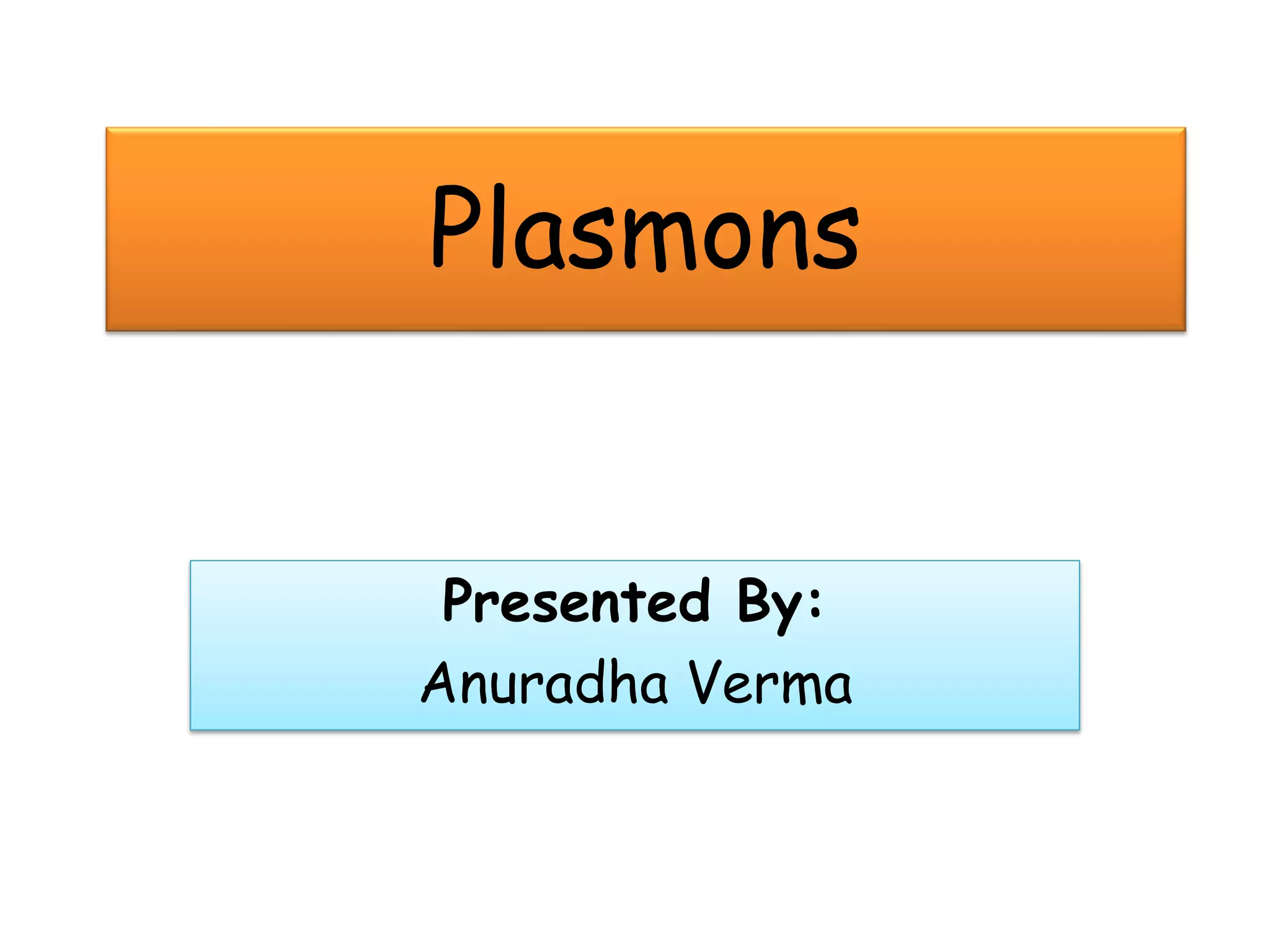 Plasmons | PDF