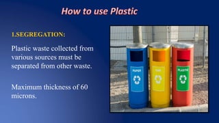 Plastic Waste Road and its Construction | PPTX